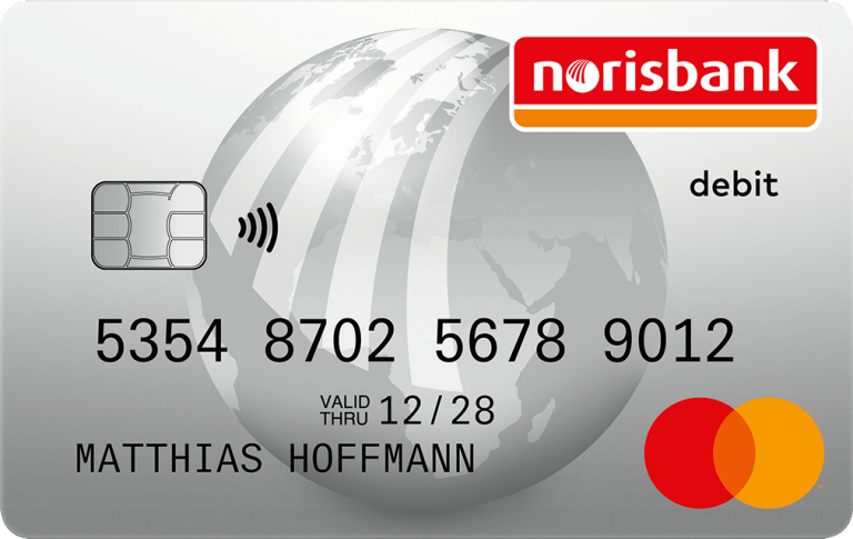 Mastercard Debitkarte mit täglicher Abrechnung | norisbank