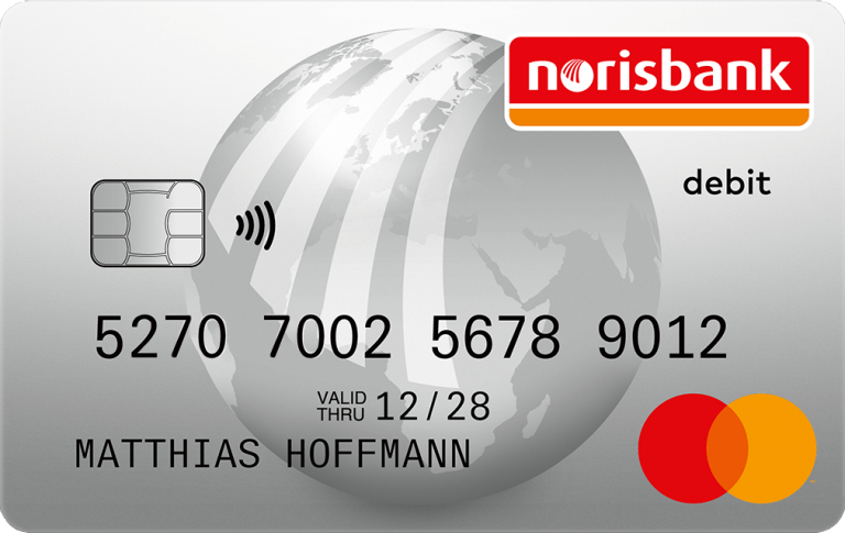 Mastercard Debitkarte mit täglicher Abrechnung | norisbank