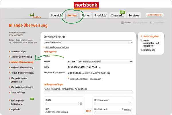Online-Banking: So einfach geht's! | norisbank